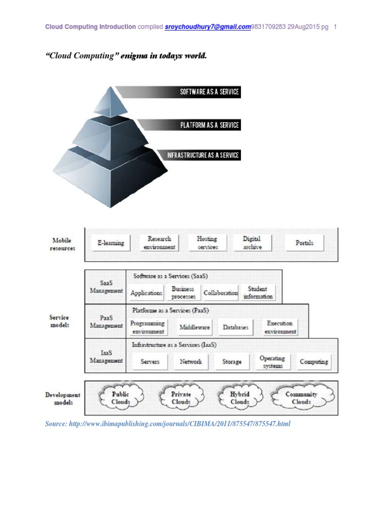 Cloud Computing Pdf Apache Hadoop Cloud Computing