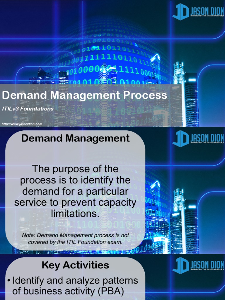 09 Demand Managament Process | PDF | Business | Finance & Money Management