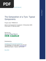 Tyre Composition | PDF | Natural Rubber | Tire