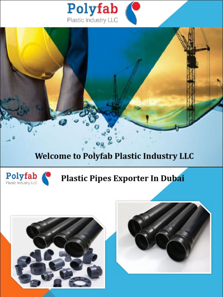 Polyfab: Leading UAE Pipe Supplier | PDF | Polyvinyl Chloride | Pipe ...
