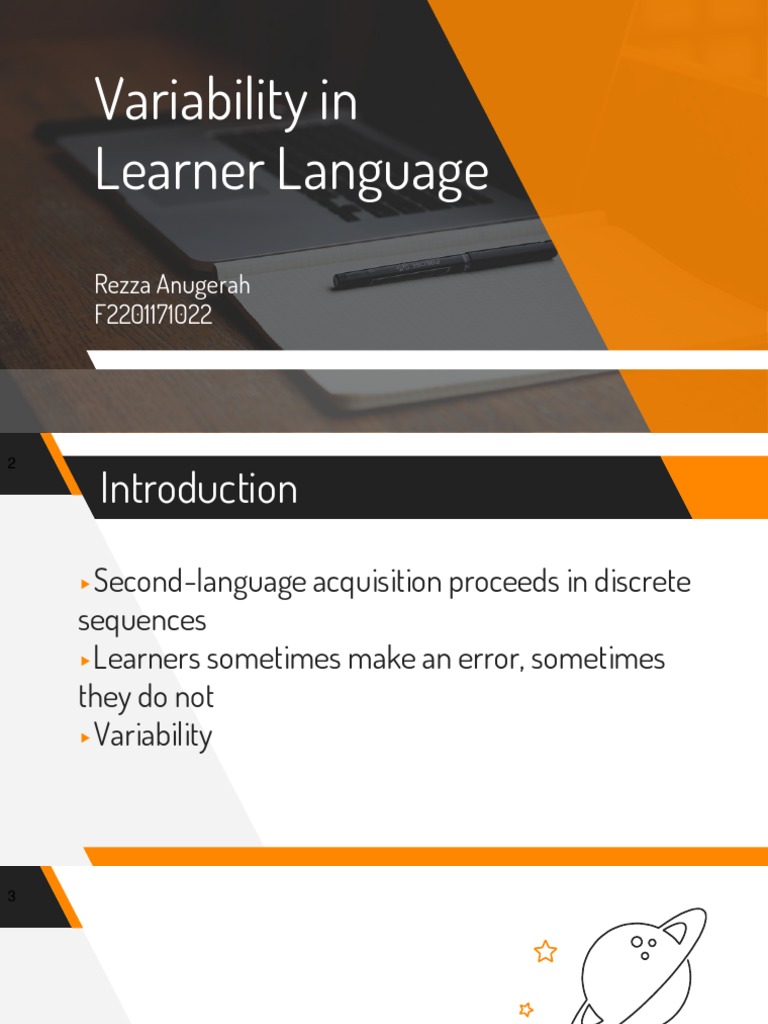 Variability in Second Language Learning | PDF | Second Language ...