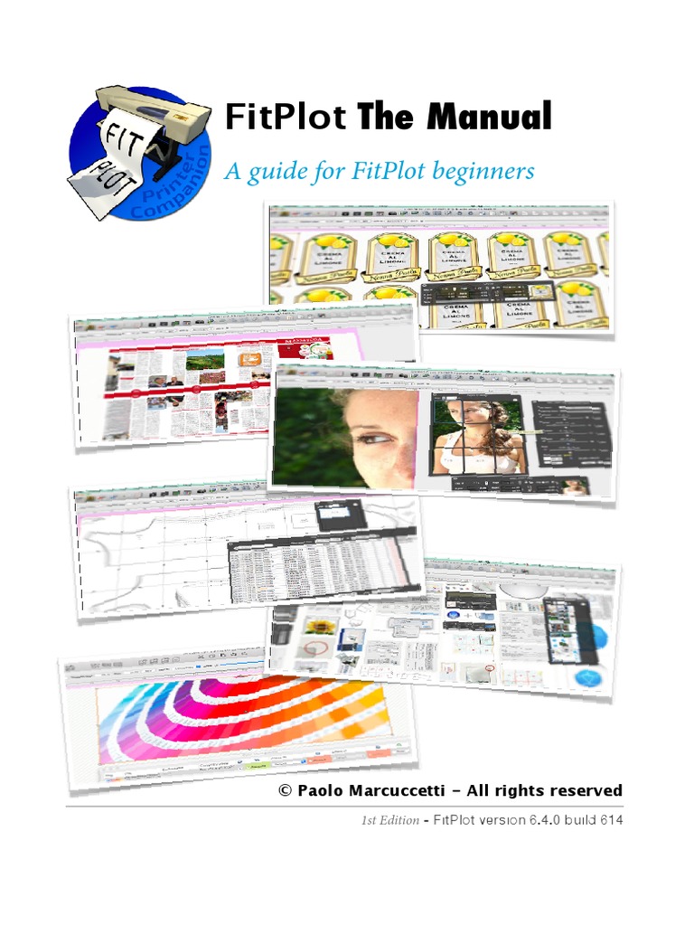 FitPlot The Manual | PDF | Page Layout | Communication Design