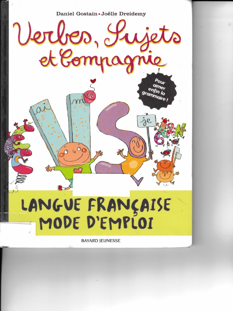 Verbes Sujets Et Compagnie | PDF | Sciences cognitives