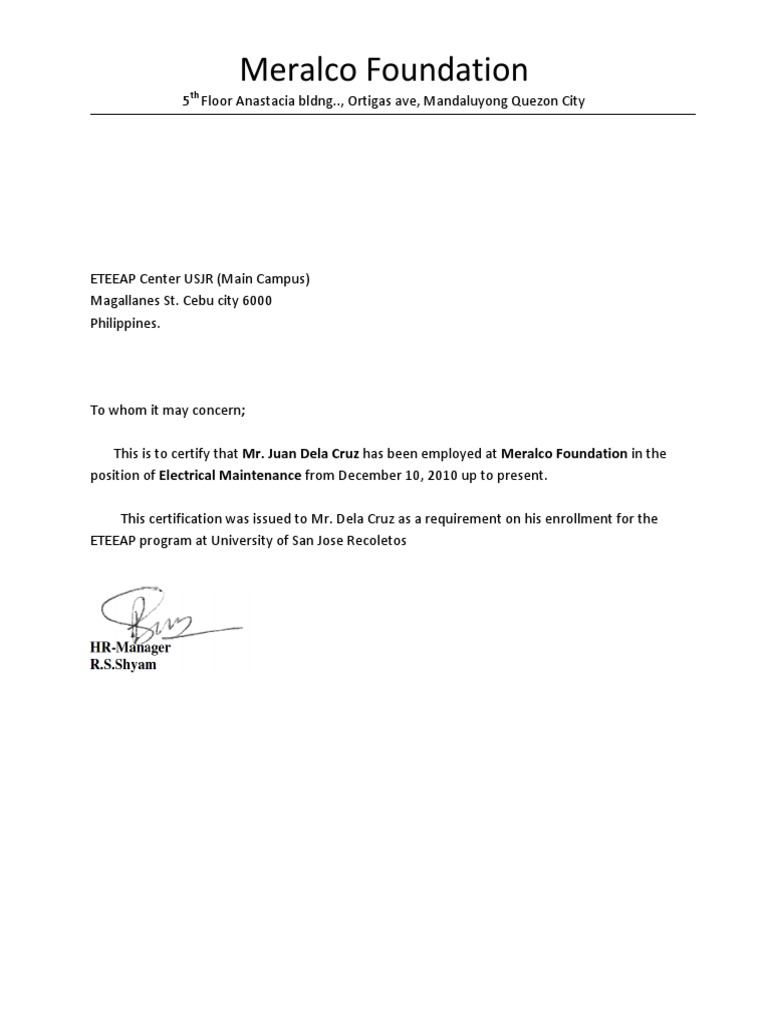 Eteeap Center Usjr 1 | PDF