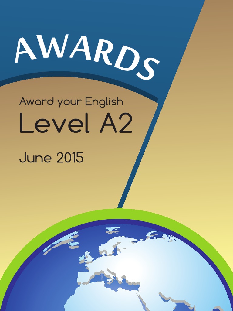 Awards Level A2 June Past Paper | PDF