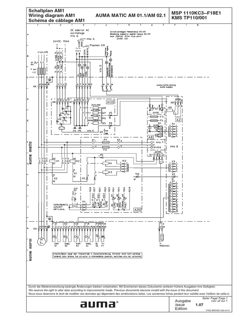 Auma Wiring | PDF