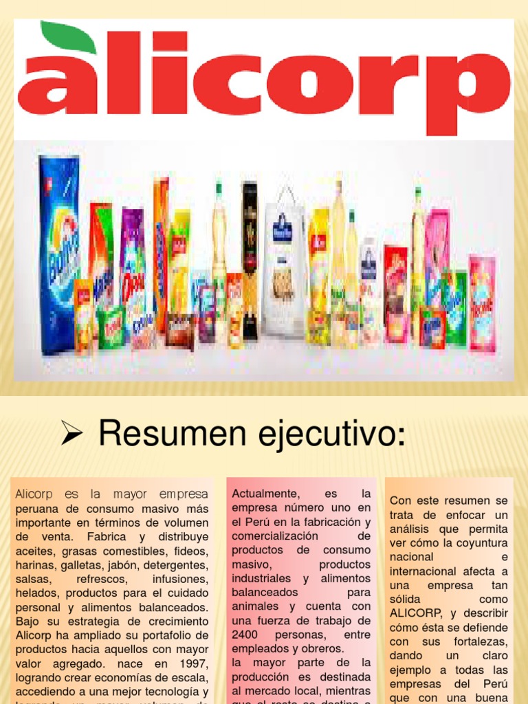 Ali Corp | PDF | Alimentos | Business