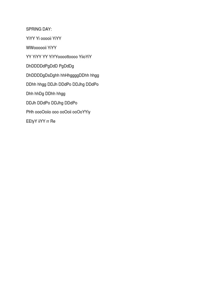 Virtual Piano Sheet | PDF