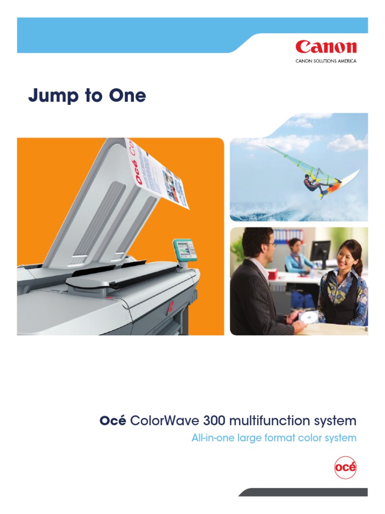 ColorWave 300 Brochure EN | PDF | Image Scanner | Microsoft Windows