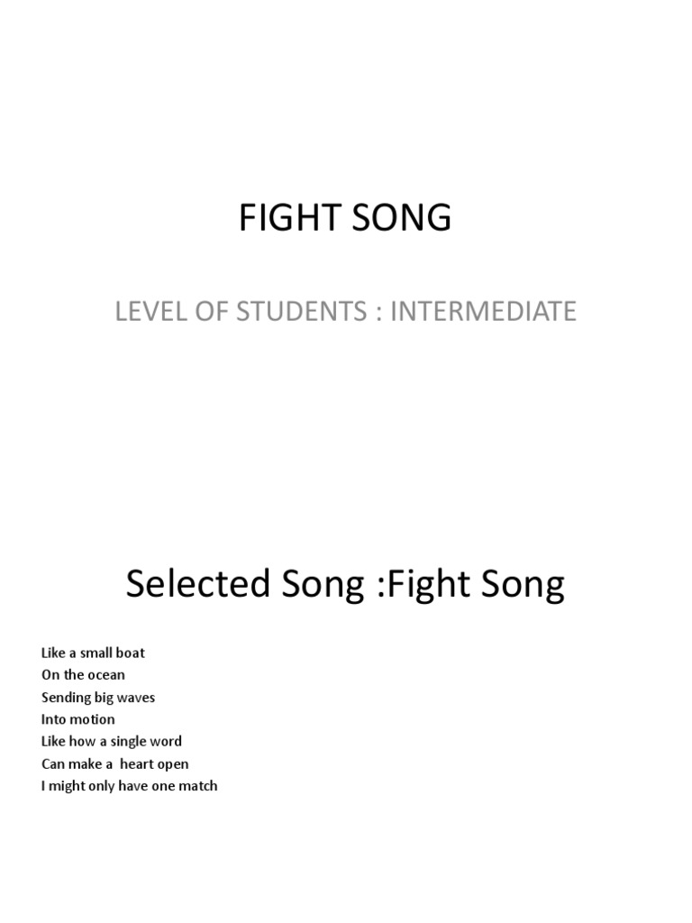 Fight Song