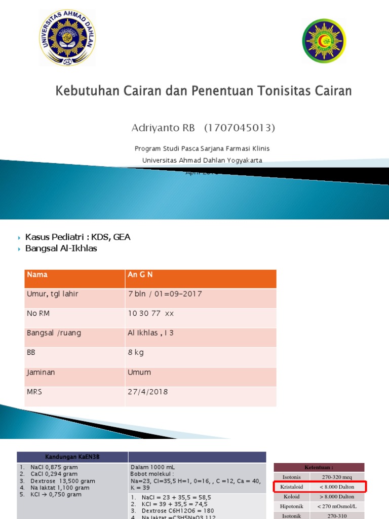 Pediatric Case: KDS, GEA. Management of a 7 Month Old Patient with KDS, GEA Using Intravenous ...