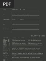 Springbone Kitchen Menu | PDF | Broth | Chocolate