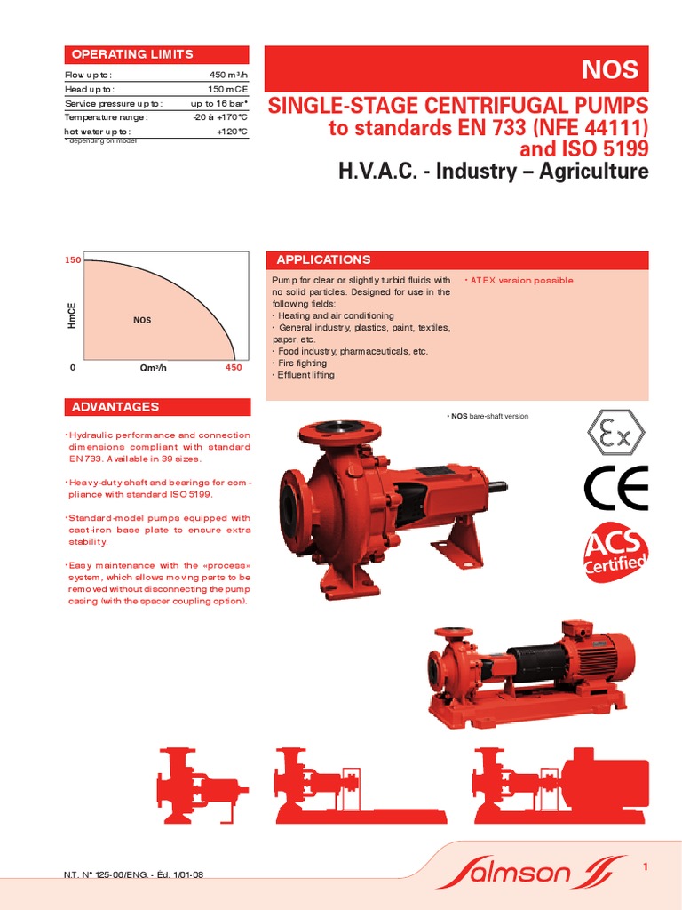 Salmson NOS | Bearing (Mechanical) | Pump