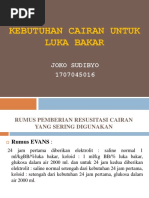 Rumus Baxter Keb - Cairan Luka Bakar | PDF