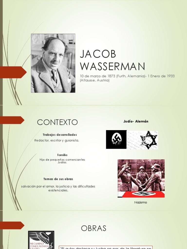 Jacob Wasserman | PDF