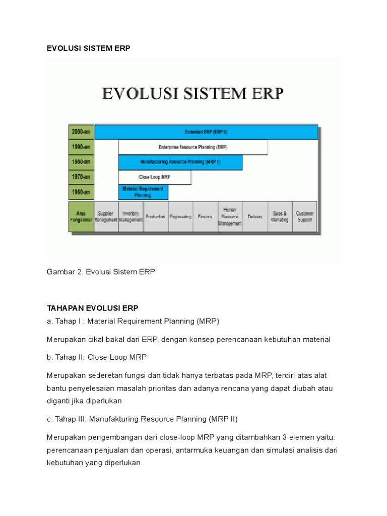 The Evolution of ERP Systems | PDF
