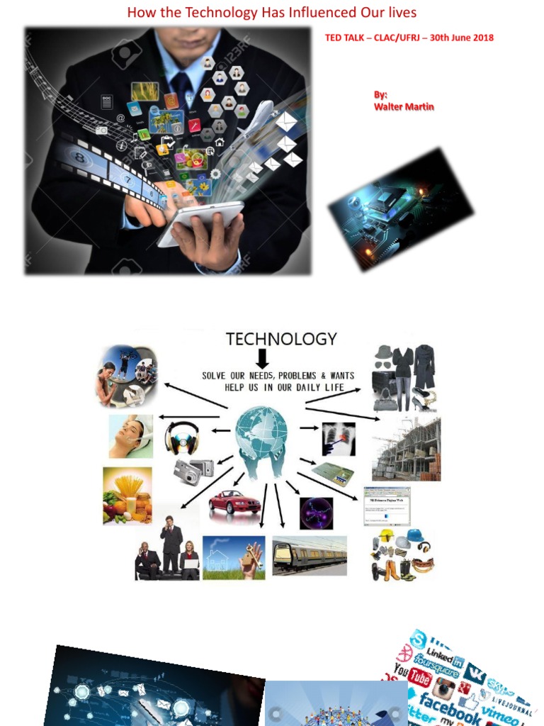 TED-Talk - Technology in Our Lifes | PDF