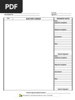 Nursing Flow Sheet Template | PDF