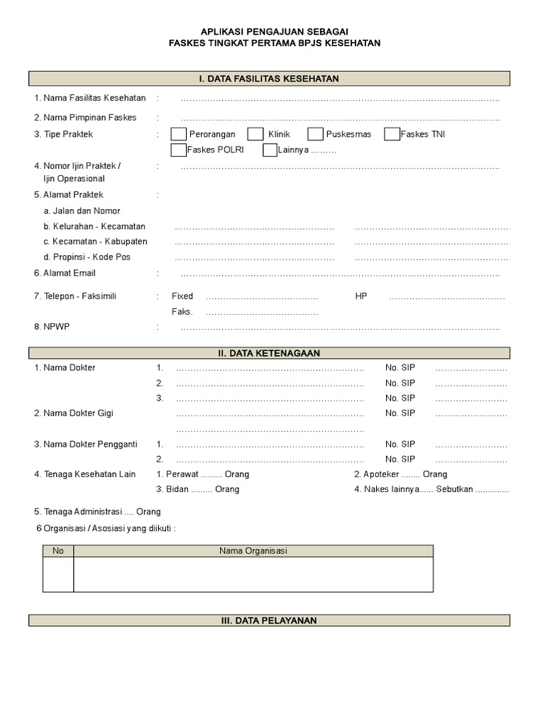 Pengajuan BPJS - DR Rahma | PDF