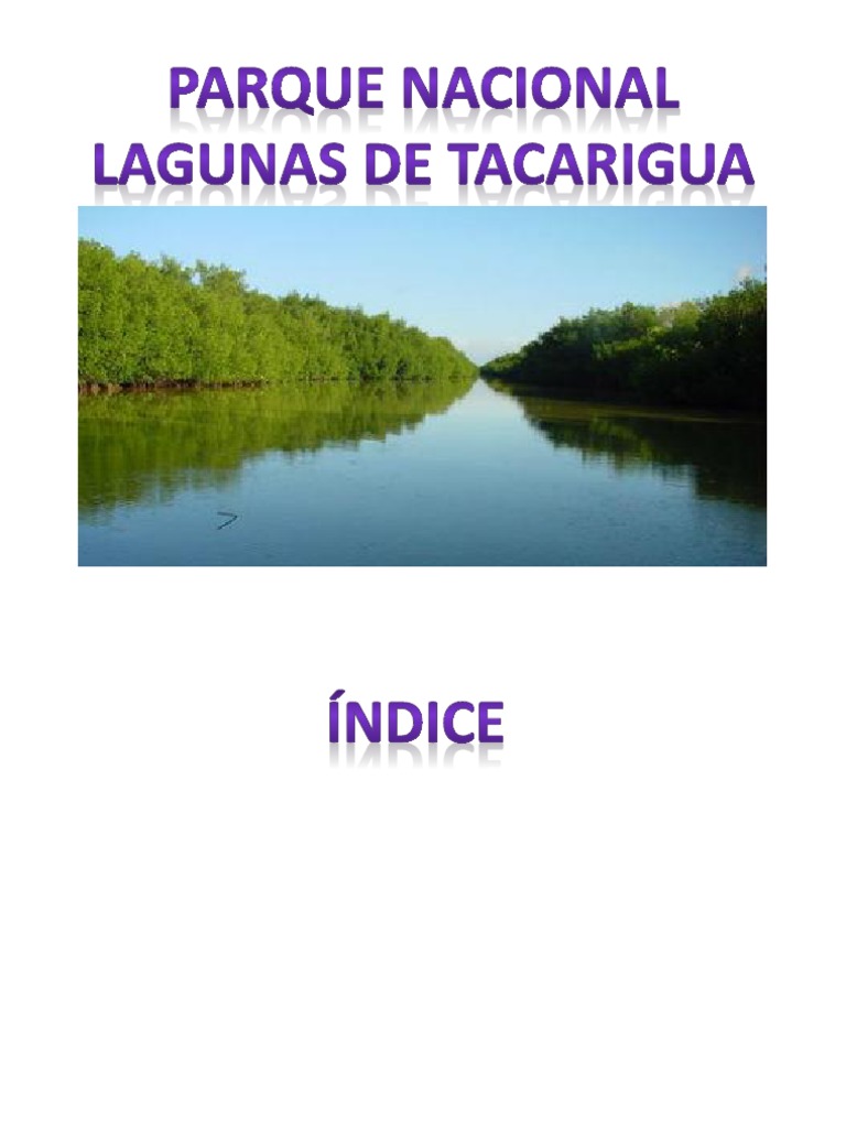 Presentación Laguna de Tacarigua | PDF