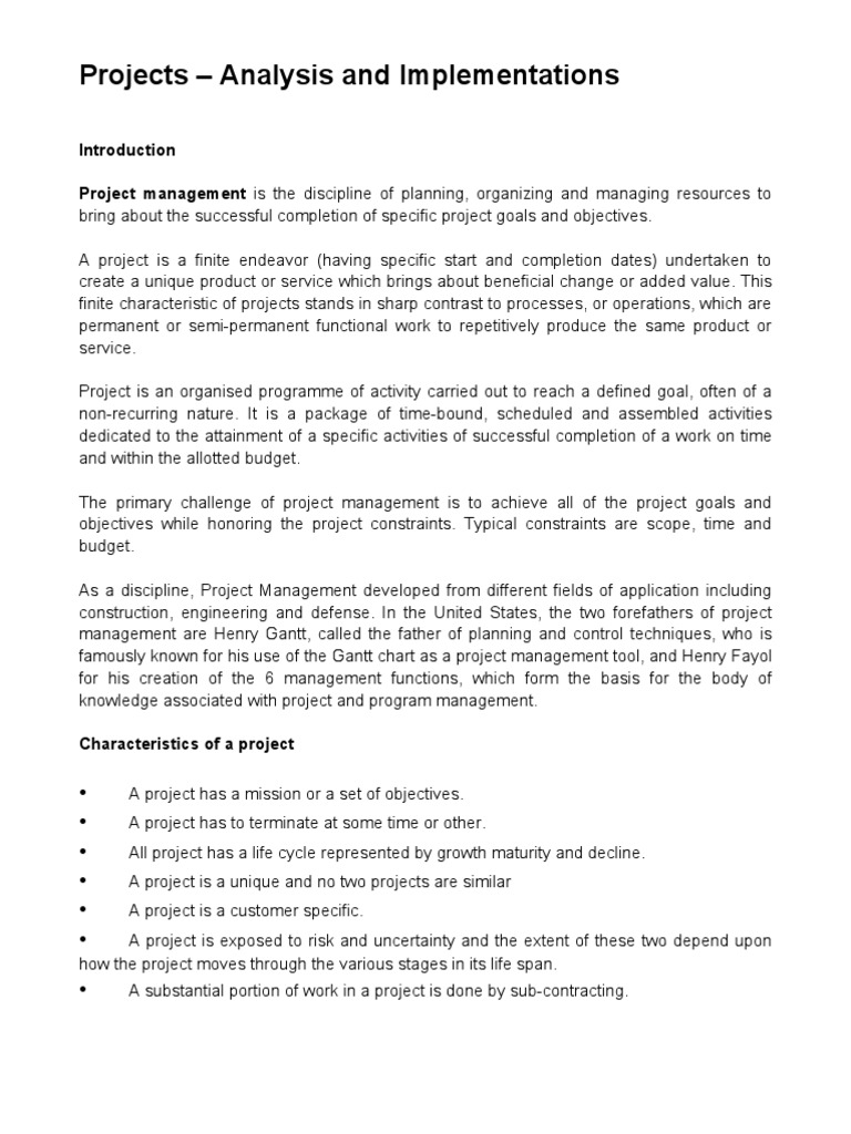 Poject Analysis and Appraisal Notes | PDF | Internal Rate Of Return ...