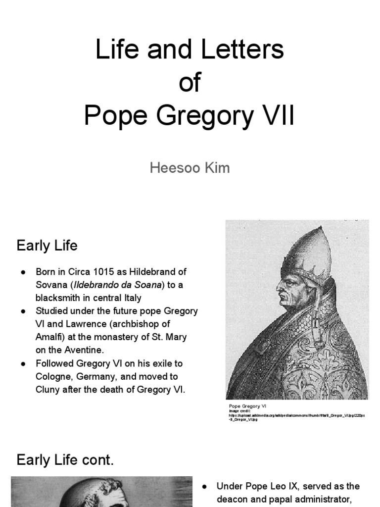 Life and Letters of Pope Gregory VII | PDF | Catholic Church | Pope