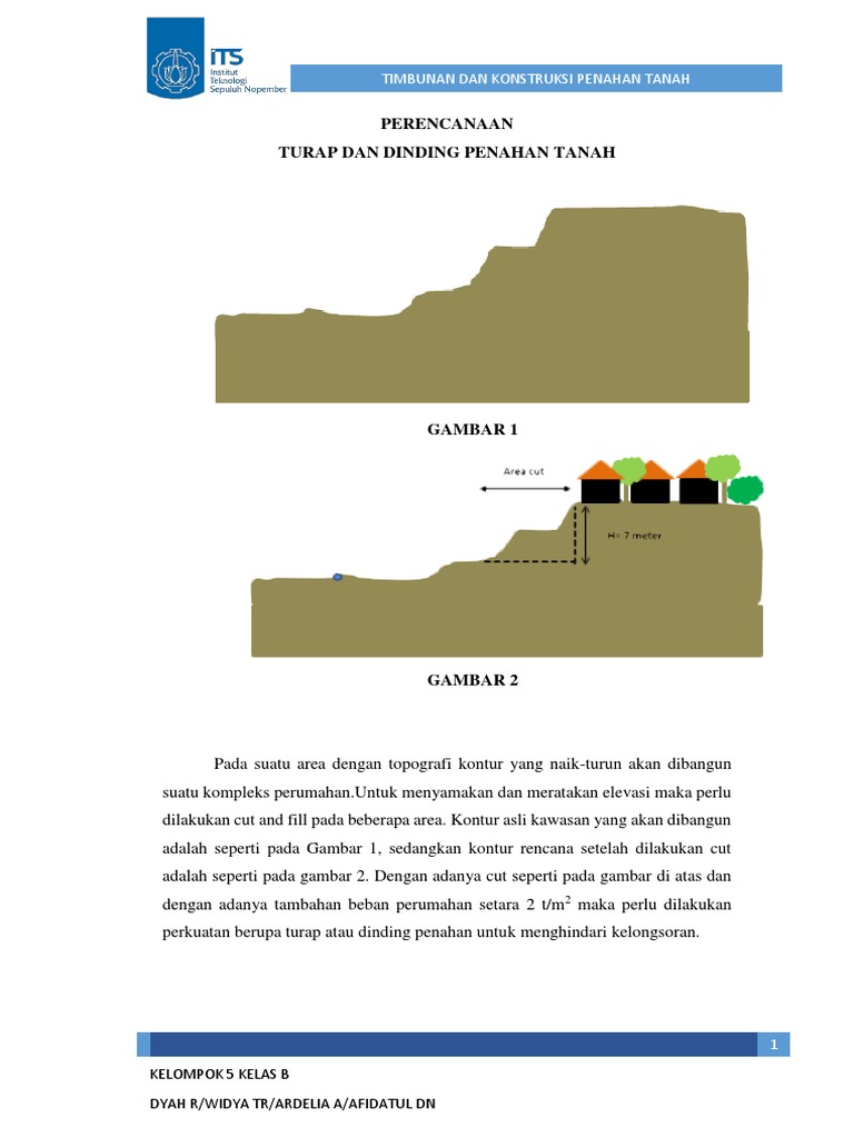 Perencanaan Turap Lengkap | PDF | Metode & Bahan Ajar | Teknologi ...