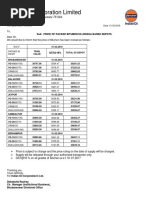 Bitumen Price List W.E.F. 01.06.2025 | PDF | Chemical Process ...