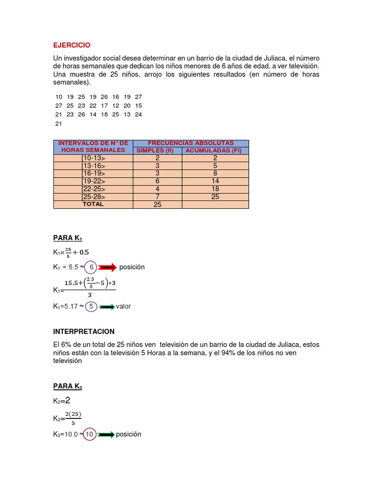 Ejercicio-Quintil 2 | PDF