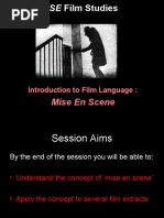 Film Studies - Mise-En-Scene | PDF | Costume | Body Language