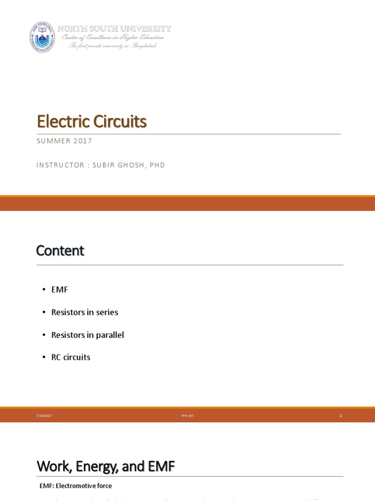 Introduction to Electric Circuits | PDF | Series And Parallel Circuits ...