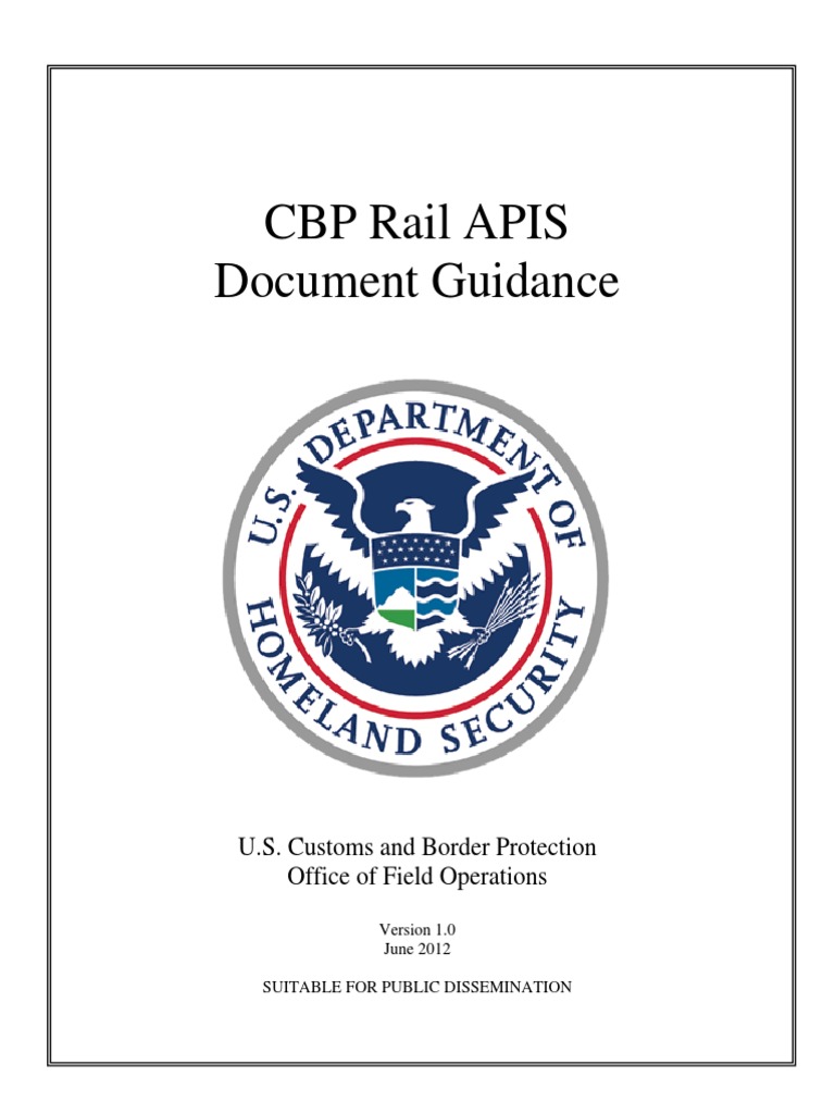 CBP Document Guidance | Passport | Official Documents