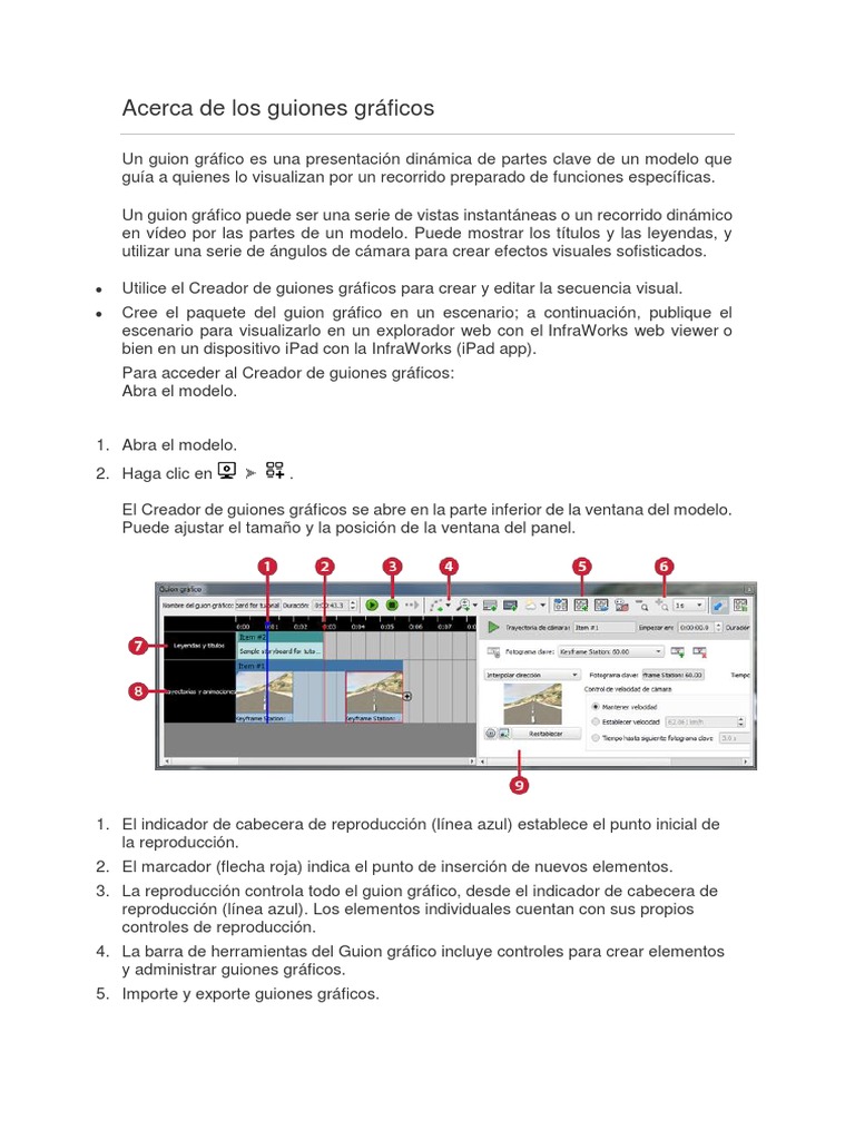 Manual Infraworks | PDF | Vídeo | Point and Click