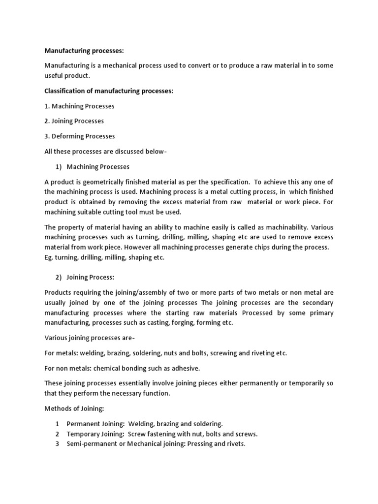 Joining Processes | Download Free PDF | Soldering | Welding