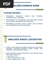 Rumus Rasio ROA BOPO NIM LDR CR NPL | PDF