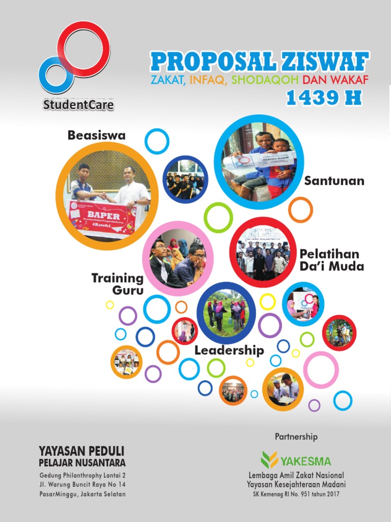 Proposal Pengumpulan ZISWAF 1439 H | PDF