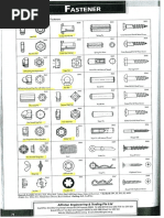 Fastener Type Chart PDF | PDF | Nut (Hardware) | Screw