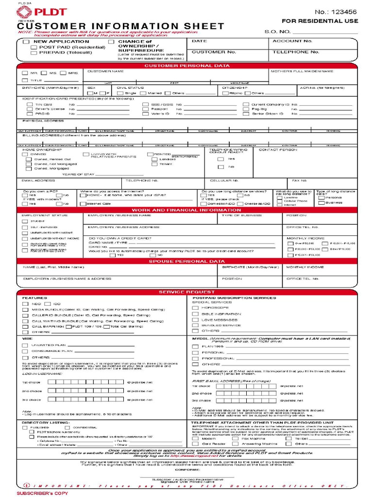 pldt-customer-information-sheet.pdf