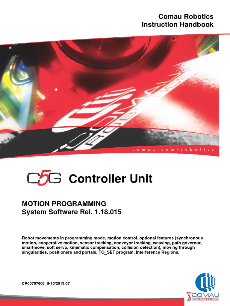 Comau Robotics - Motion Programming | PDF | Acceleration | Physics