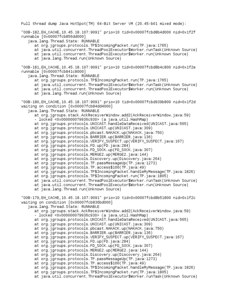Thread Pdf Concurrent Computing Oracle Corporation
