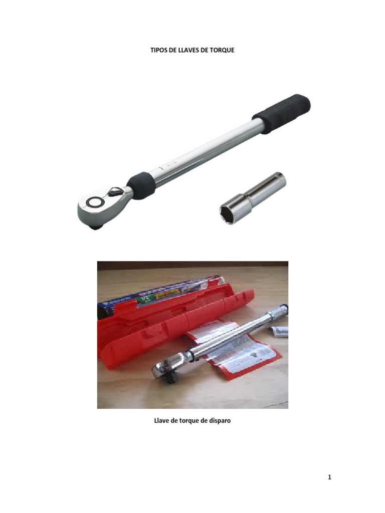 Tipos de Llaves de Torque | Naturaleza