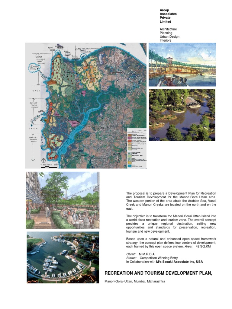 Manori-Gorai-Uttan Tourism Development Plan | PDF