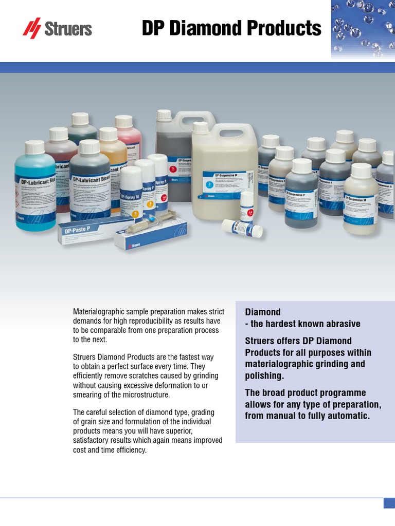 DP Diamond Products | PDF | Diamond | Abrasive