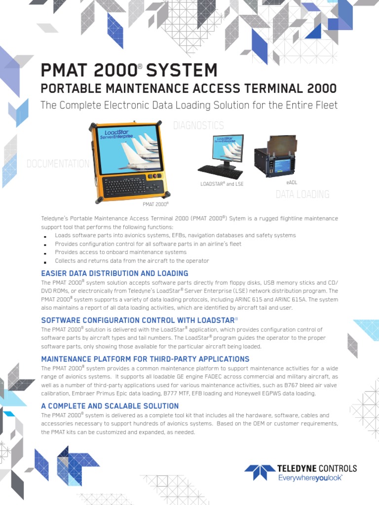 PMAT-2000-Brochure.pdf | Usb | Avionics