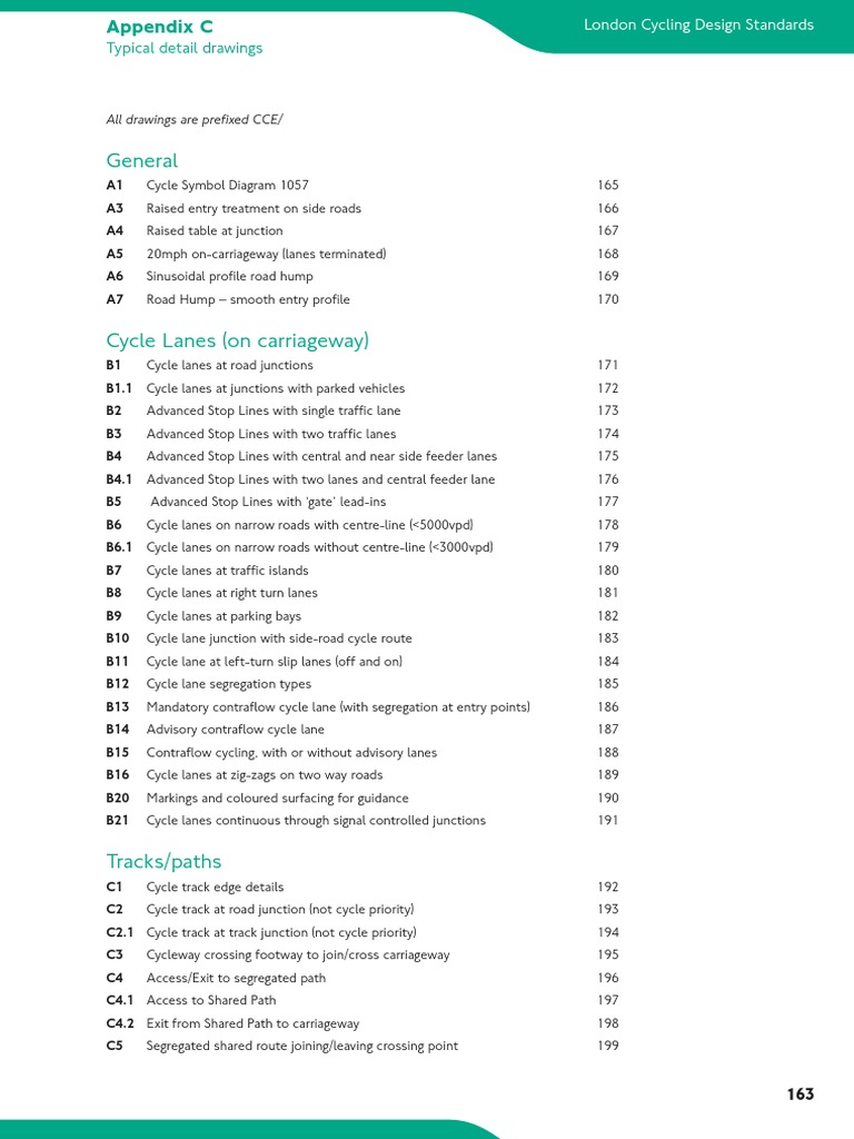 London Cycling Design Guide | PDF | Cycling Infrastructure | Road Transport
