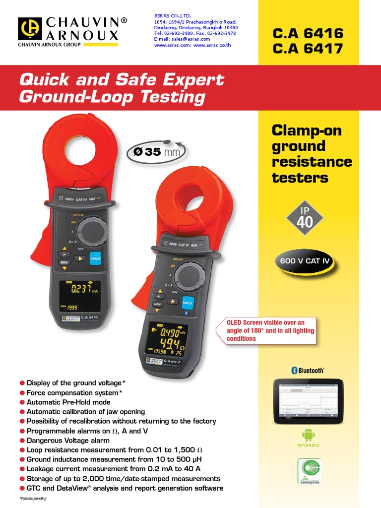 Ca 6416 6417 | PDF | Electrical Impedance | Inductance