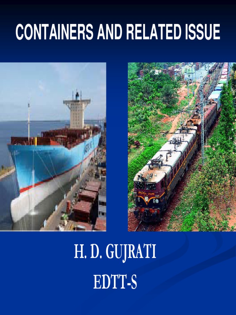 Container | PDF | Containerization | Rail Freight Transport