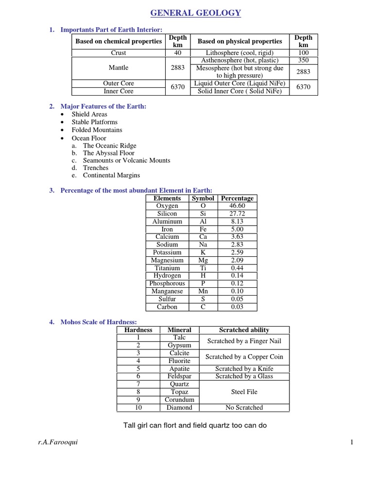 Test Interview Geology | PDF | Mantle (Geology) | Plate Tectonics