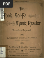 Tonic Sol-fa Notation Guide | PDF | Scale (Music) | Musicology