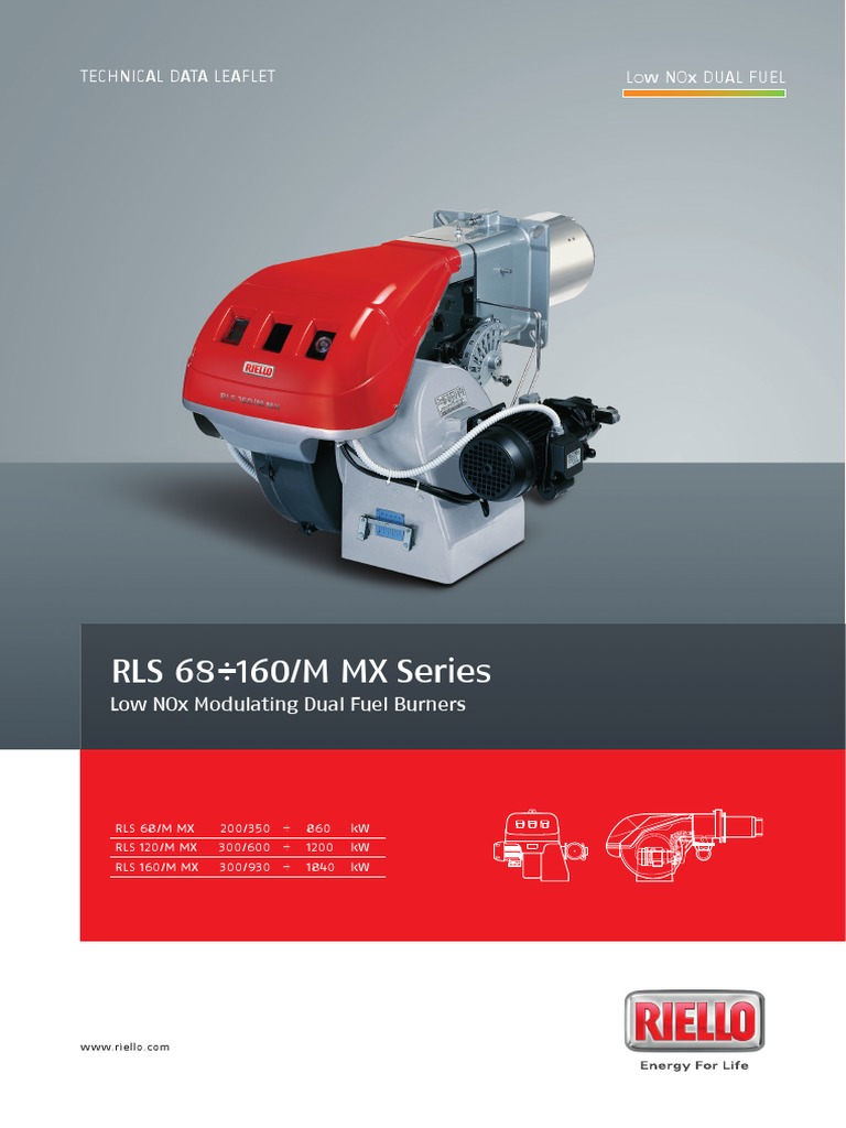 Riello Rls M MX Ts0064uk03 Rev1 | PDF | Fuel Oil | Boiler